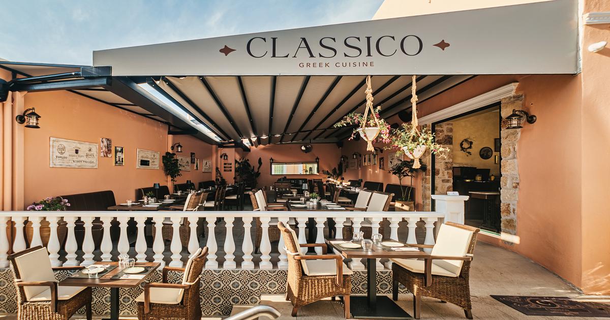 Classico Restaurant in Malia, Crete | Book a Table